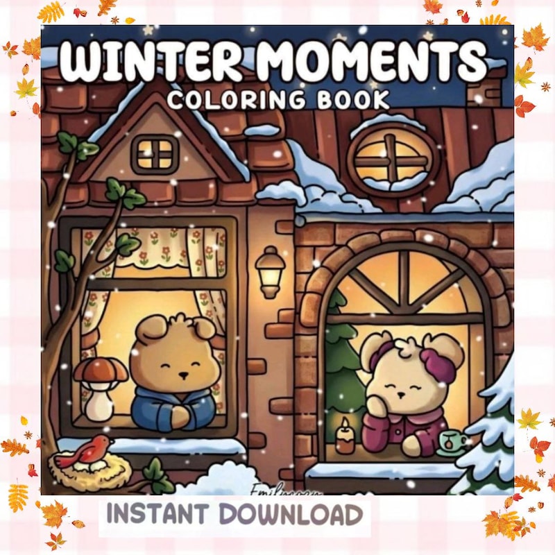 Cozy Animal Coloring - Etsy UK