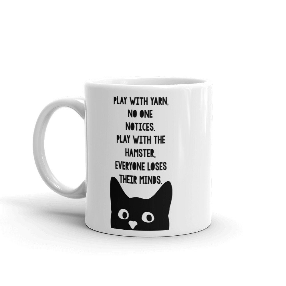 Funny Cat Meme Mug Black Cat Mug Mugs for Cat Lovers Coffee - Etsy