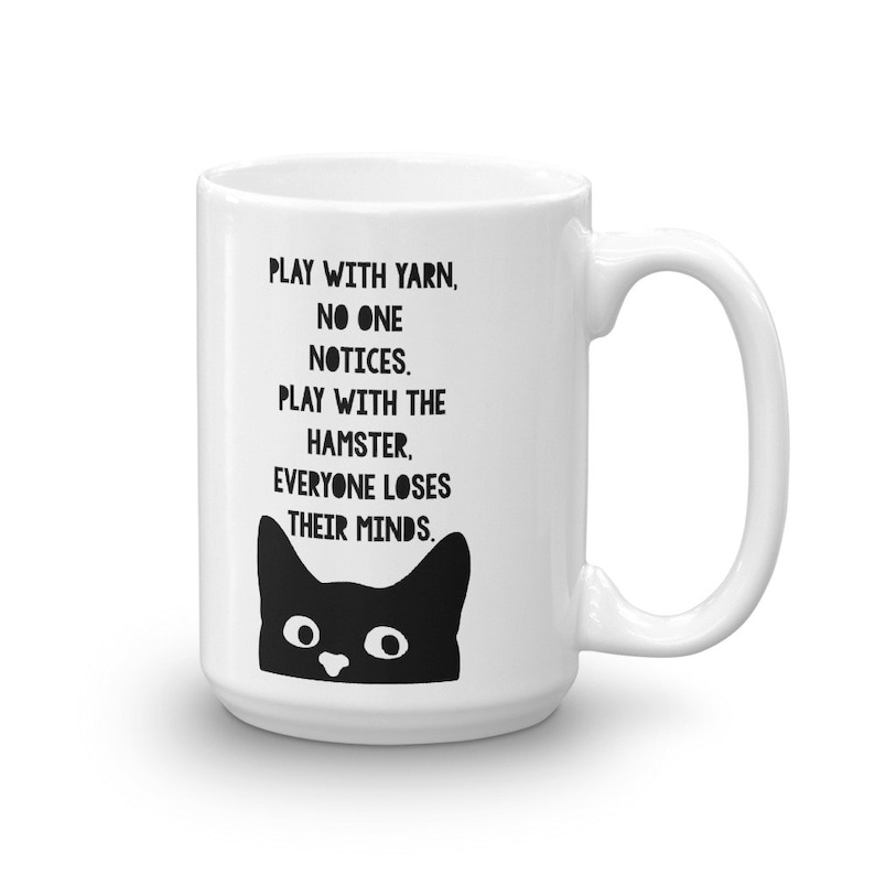 Funny Cat Meme Mug Black Cat Mug Mugs for Cat Lovers Coffee - Etsy