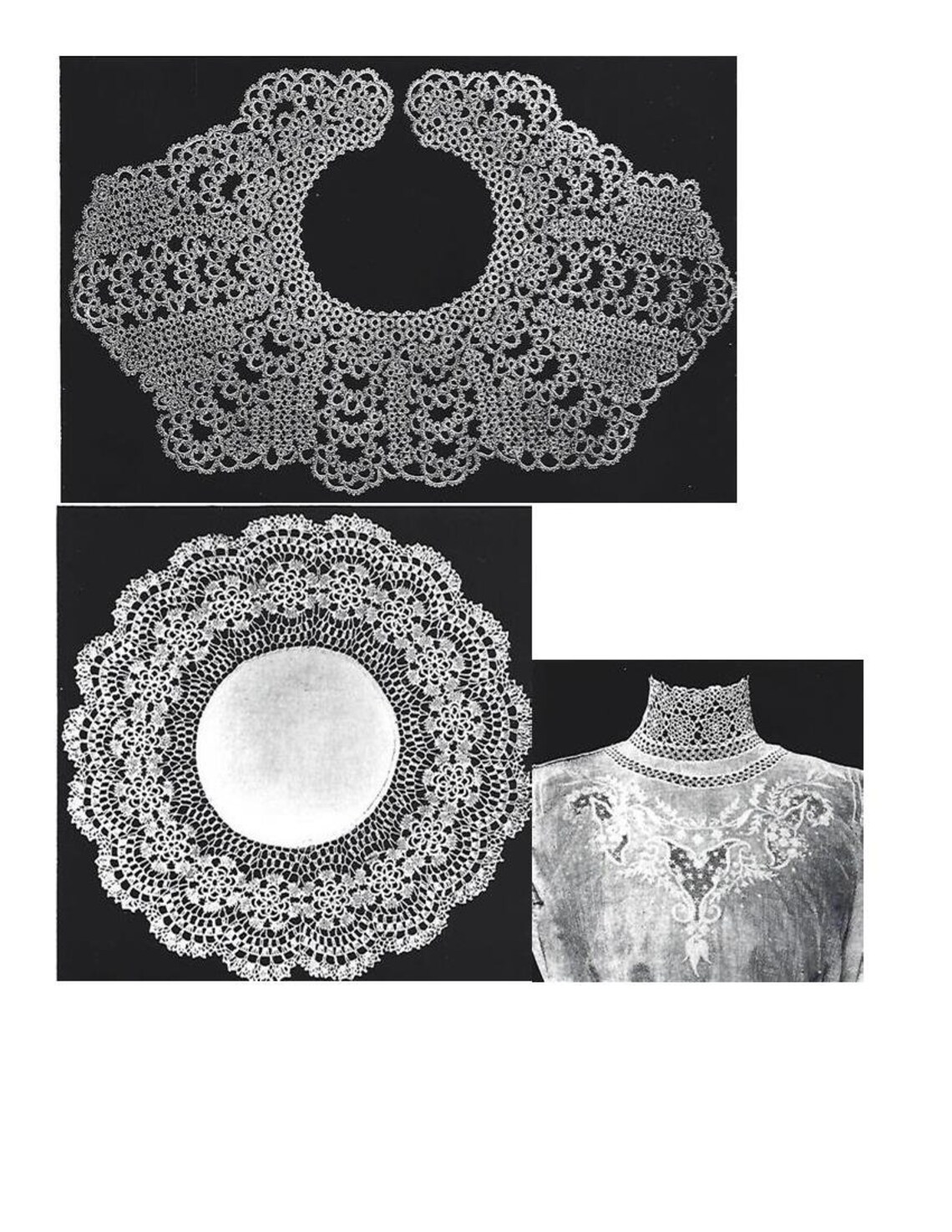 Vintage Tatting Tatting & Crochet Patterns From 2 Books - Etsy
