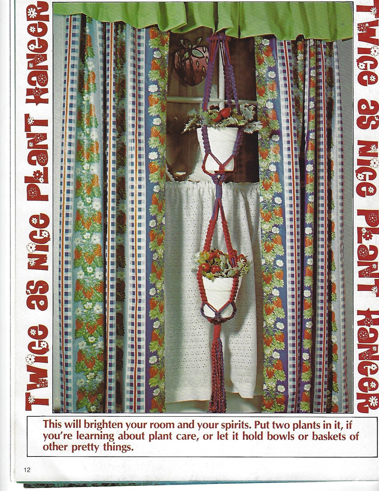 PDF Kids Can Macrame INSTANT DOWNLOAD Beginner Book Butterfly Plant ...