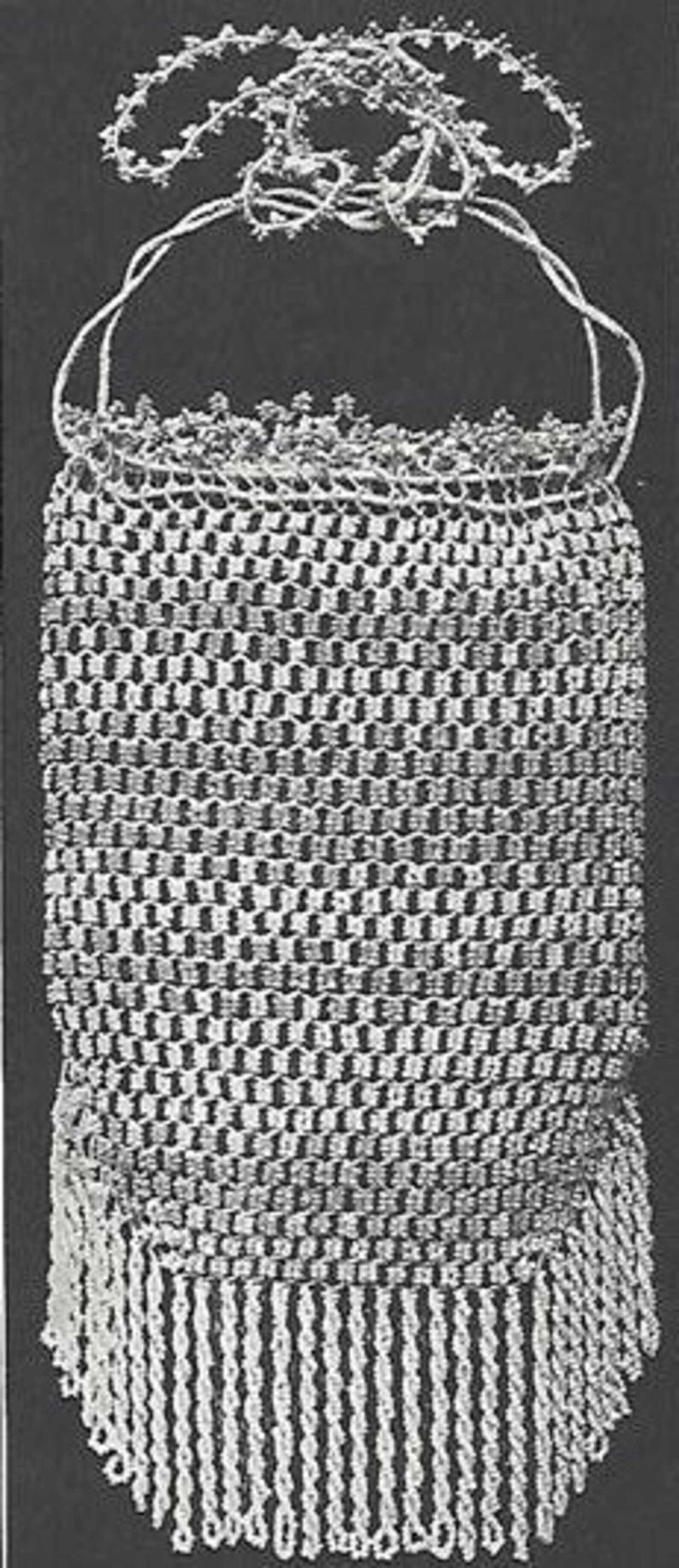 4 Vintage Tatted Bag Purse Patterns Ebook PDF INSTANT Download Complete ...