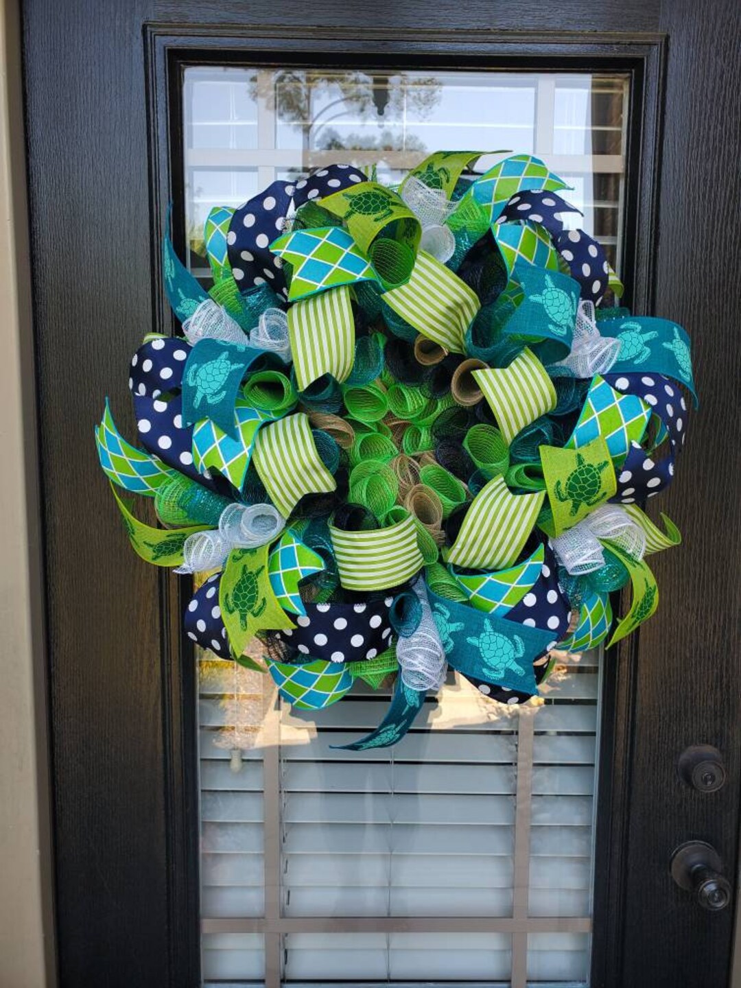 Swimming Sea Turtles Wreath - Etsy