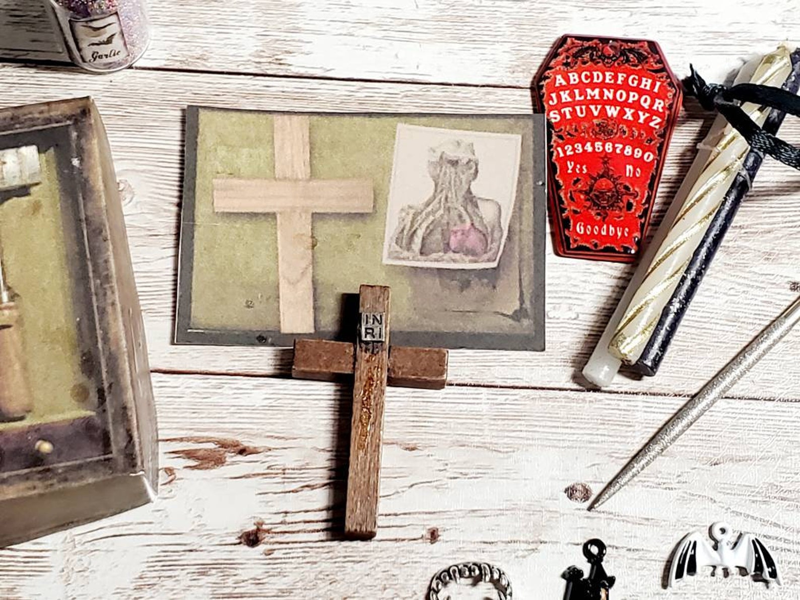 Vampire Spell Set Mini Vampire Altar Vampire Spell Kit - Etsy