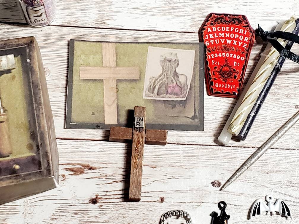 Vampire Spell Set Mini Vampire Altar Vampire Spell Kit - Etsy