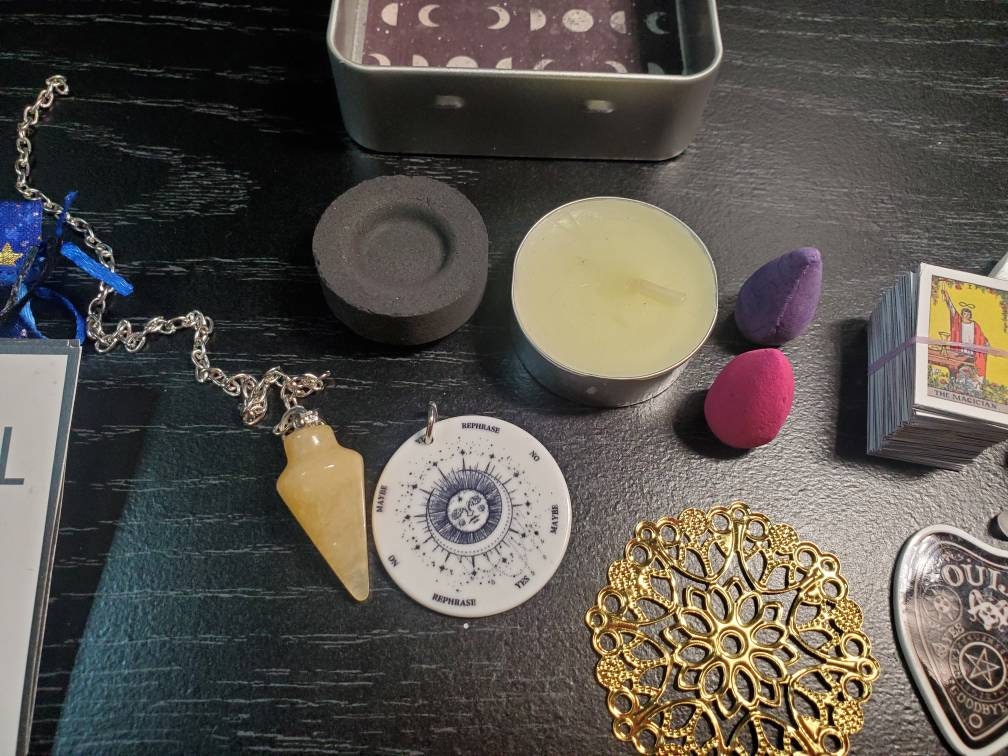 Ultimate Tarot Tin Kit, Extended Tarot Kit, Travel Tarot Kit - Etsy