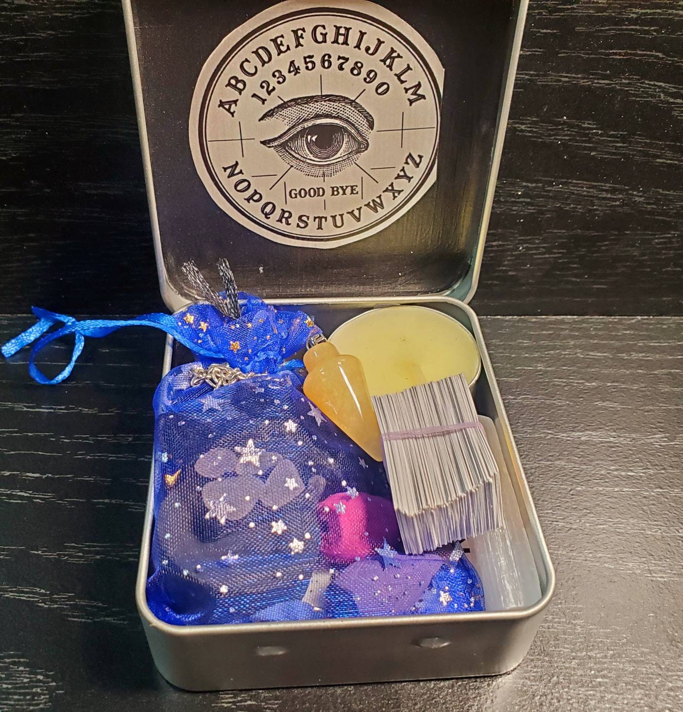 Ultimate Tarot Tin Kit, Extended Tarot Kit, Travel Tarot Kit - Etsy