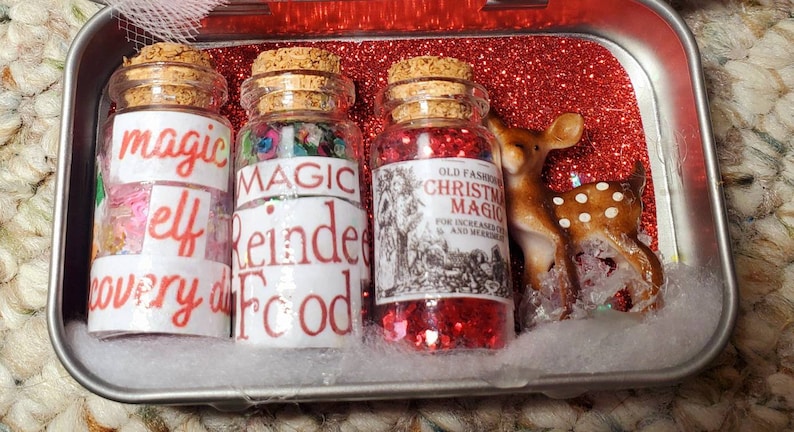 Christmas Magic Reindeer Food Elf Recovery Dust Santa Magical Key ...