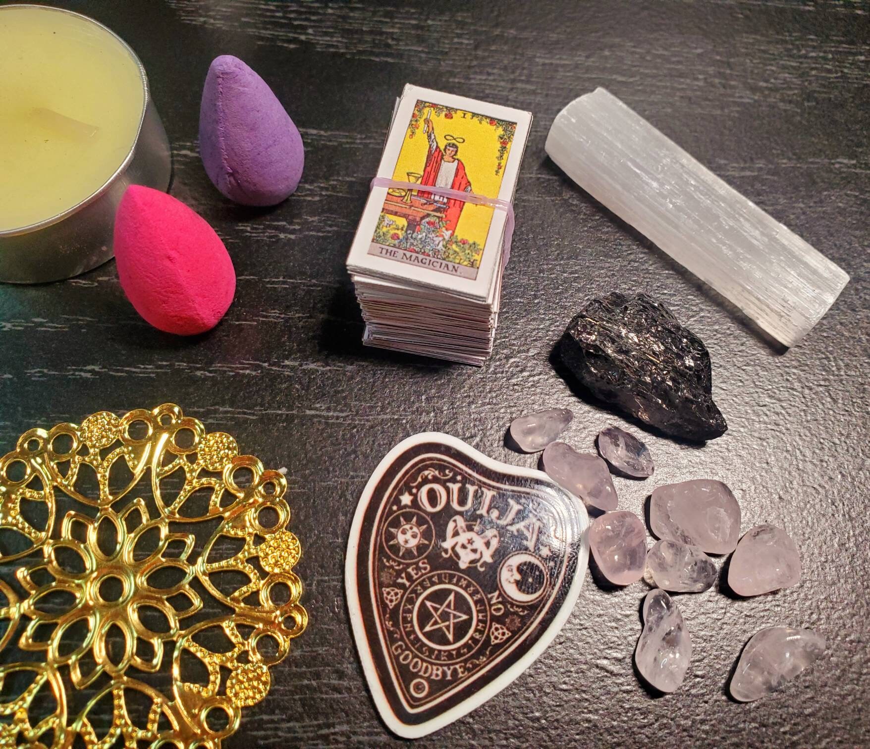 Ultimate Tarot Tin Kit Extended Tarot Kit Travel Tarot Kit - Etsy