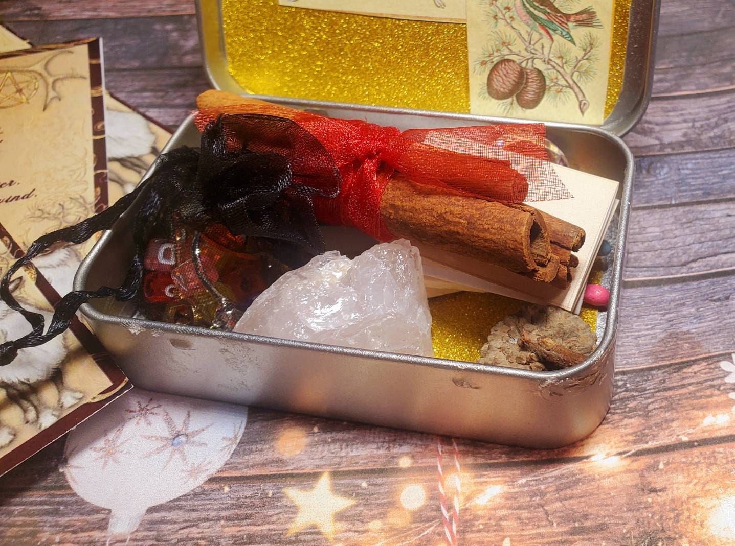 Mini Yule Set Mini Yule Tin Set Mini Yule Kit - Etsy