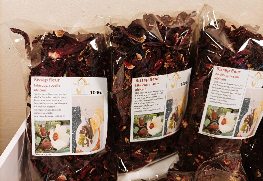 Dried Hibiscus or Bissap Flower 100 Gr - Etsy UK