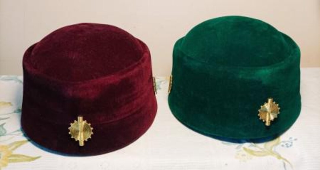 African Hat, Ethnic Youruba Hat for Men and Women. Head Circumference 8 ...