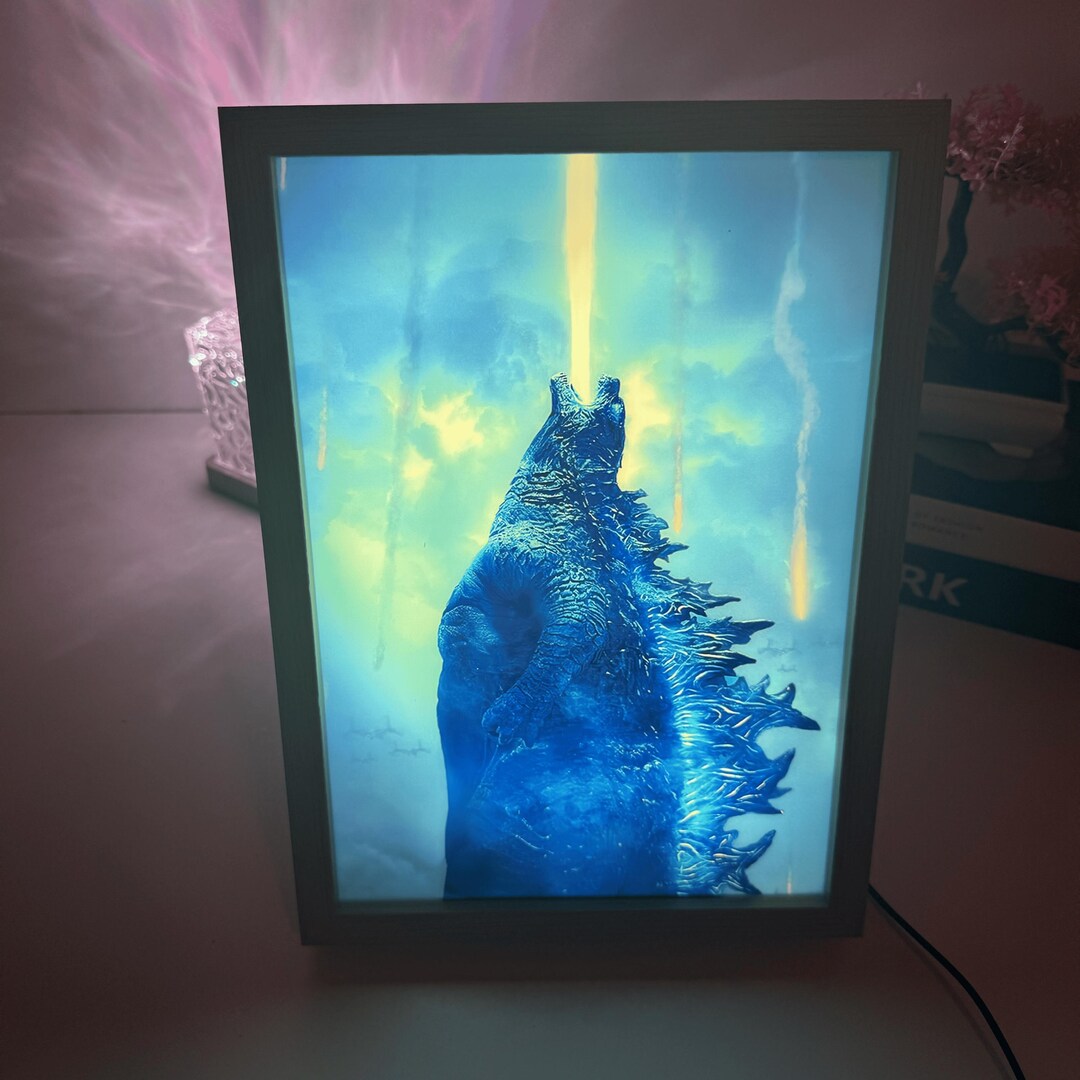 Light Frame Godzilla King of the Monsters / Movie Poster - Etsy