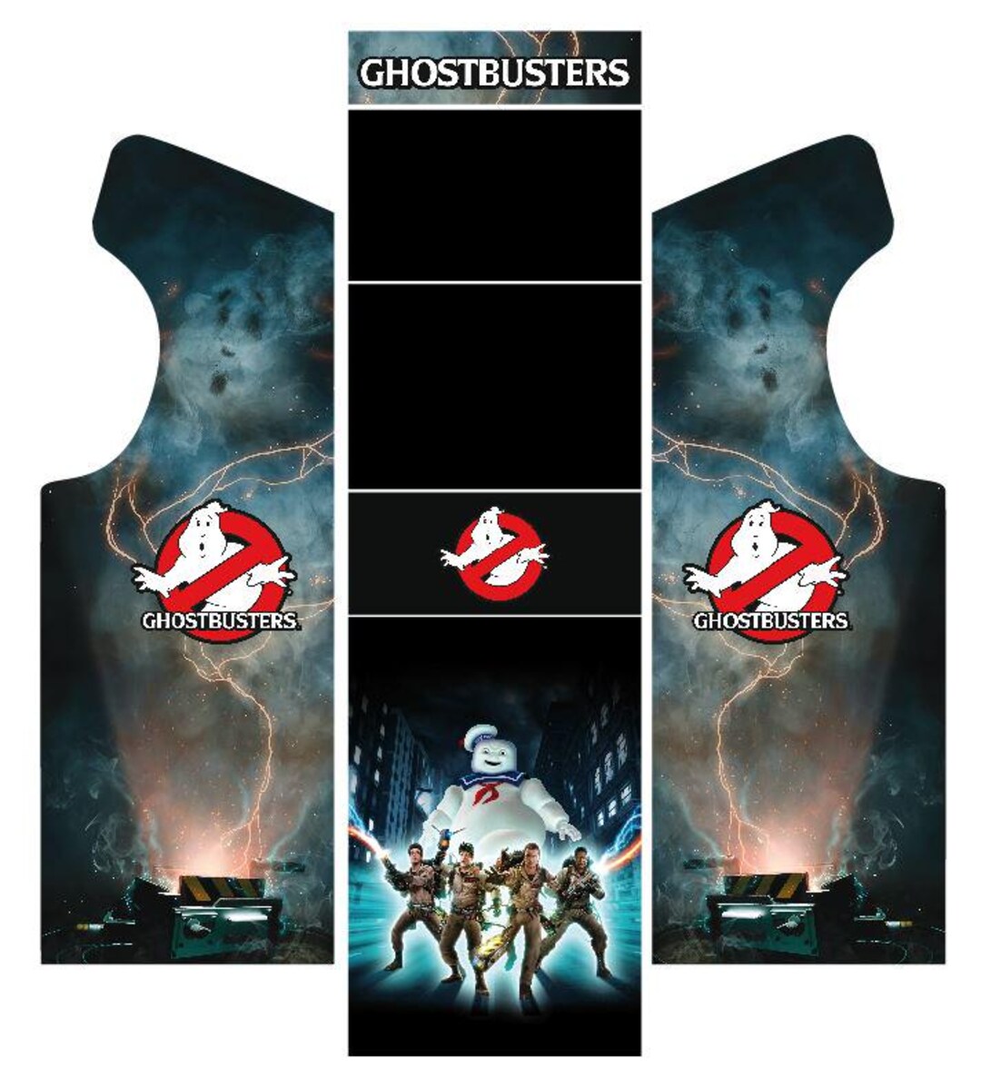 Arcade Sticker GHOSTBUSTER 2 Artwork Design Decal - Etsy