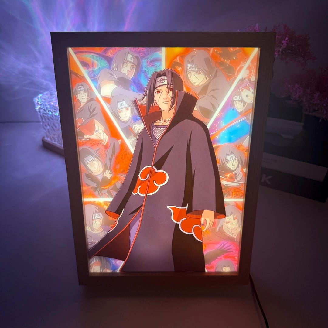 Light Frame Itachi Story Naruto / Anime Poster - Etsy