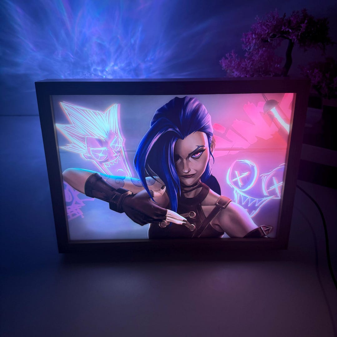 Light Frame Jinx Arcane / Poster Series - Etsy