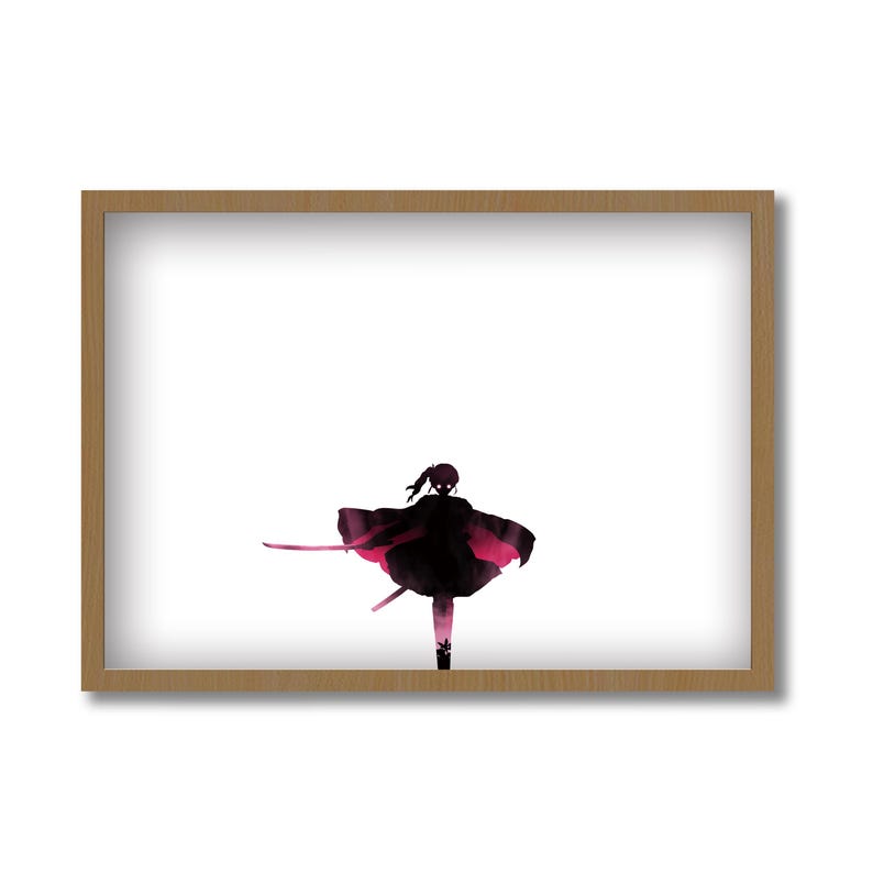 Light Frame Kanao Demon Slayer / Anime Poster - Etsy