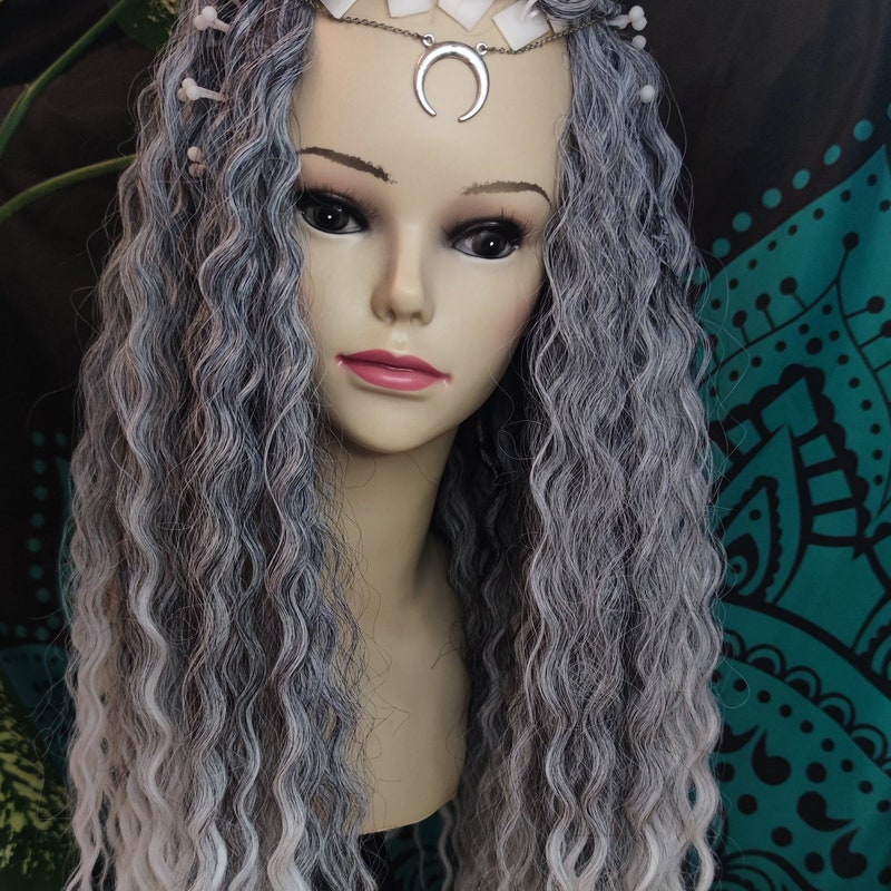 Grey Hair Extensions - Etsy