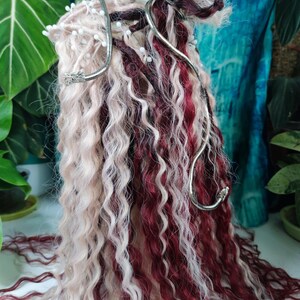Ice Cream Wine Curly Fake Dreads DE/SE Full Set - Etsy