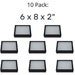 24 Pack of Riker Display Cases 8 X 12 X 3/4 for Collectibles Jewelry ...