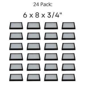 24 Pack of Riker Display Cases 6 X 8 X 3/4 for Collectibles Jewelry ...