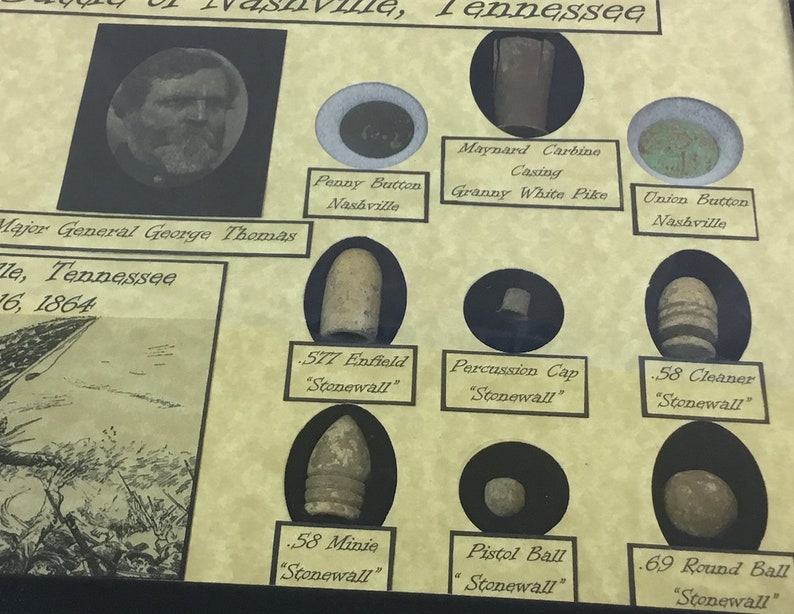 The Battle of Nashville Tennessee Maynard Casing Bullets | Etsy