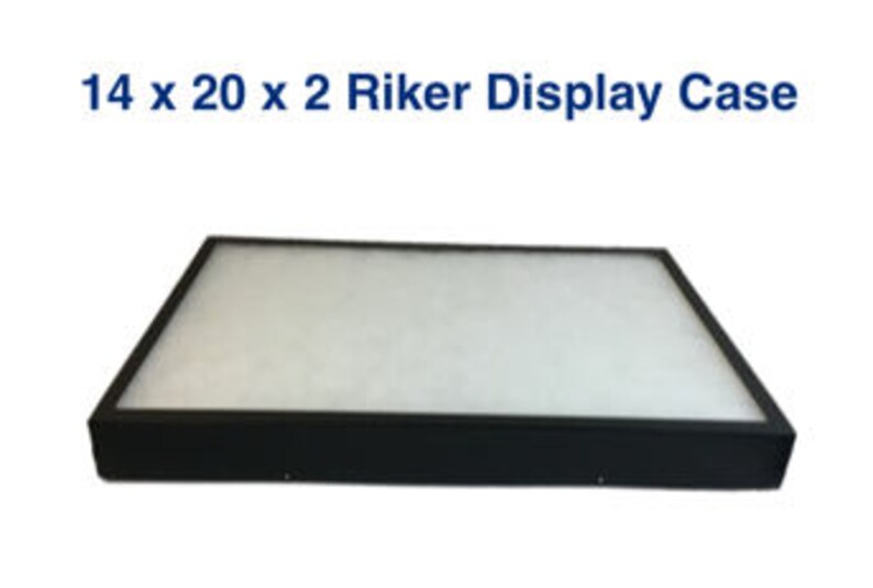 Riker Display Case 14 X 20 X 2 for Collectibles Jewelry - Etsy