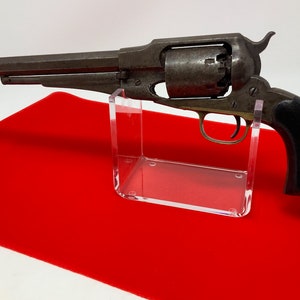Acrylic Pistol Stand Display for Collectable, Antique, Civil War, Colt ...