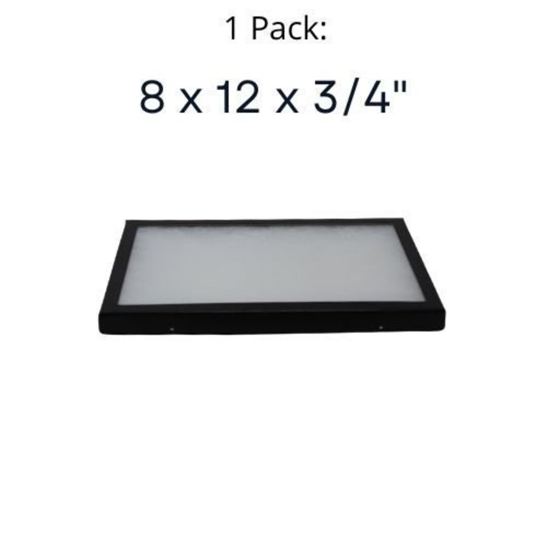 Riker Glass Topped Display Case 8 X 12 X 3/4 for Collectibles Jewelry ...