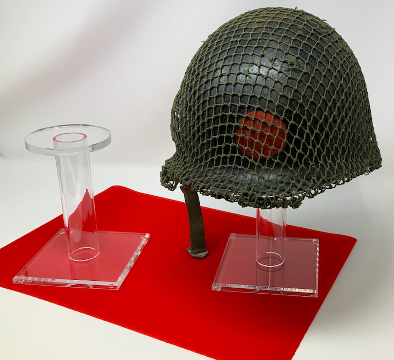 Acrylic Display Hat, Helmet, and Cap Stand, 6" Short or 10" Tall Stands ...