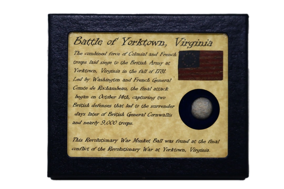Authentic Revolutionary War Relic From Yorktown, Virginia in Display ...