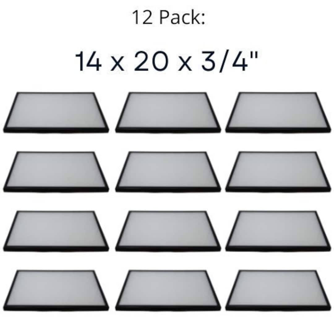 12 Pack of Riker Cases 14 X 20 X3/4 for Collectibles Arrowheads Jewelry ...