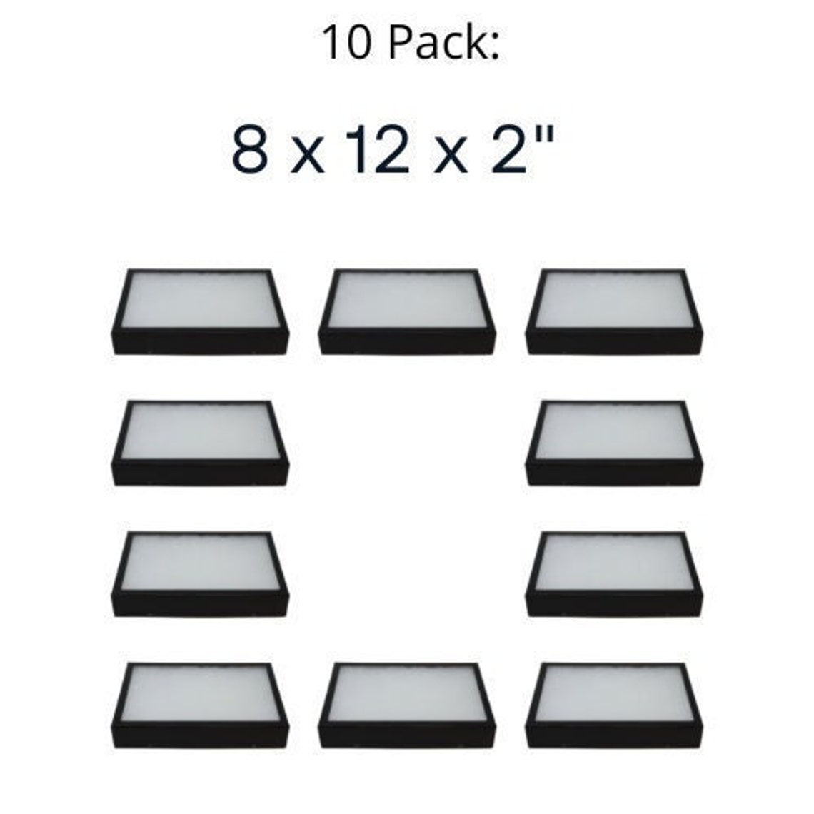 10 Pack of Riker Display Cases 8 X 12 X 2 for Collectibles - Etsy