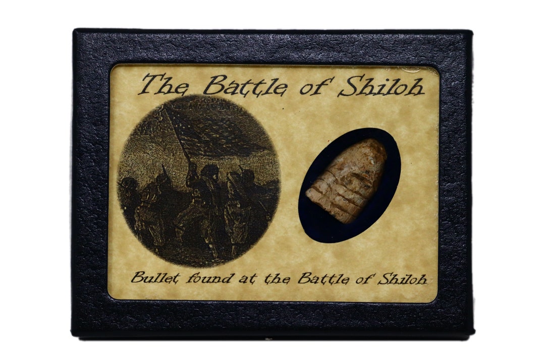 Civil War Relic From Shiloh, Tennessee With Display Case and COA - Etsy