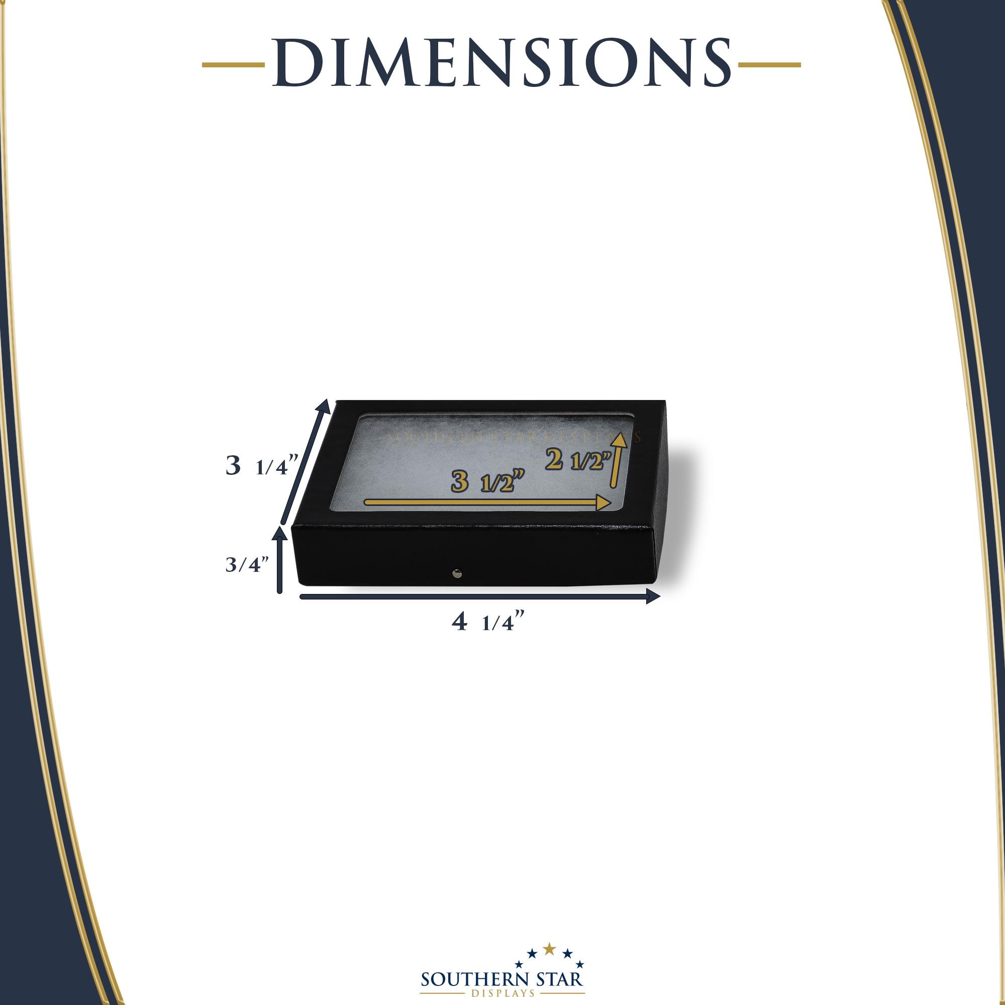 24 Pack of Riker Display Cases 3 X 4 X 3/4