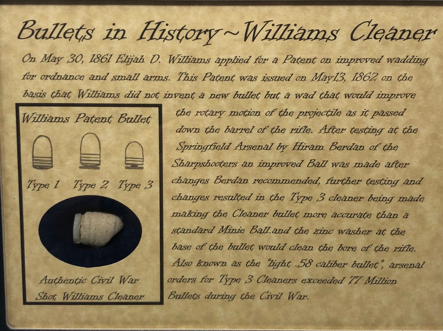 The Civil War Williams Cleaner Relic Case With Authentic - Etsy