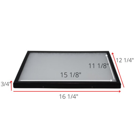 Riker Display Cases 3 Pack Of 12x16 Inch - 3/4 Inch Deep, For ...