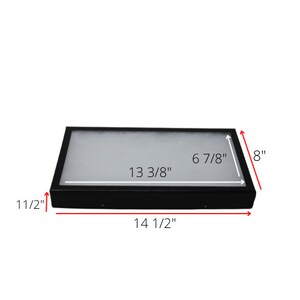 8 X 14 X 1 1/2 Riker Display Case Box for Collectibles Arrowheads ...