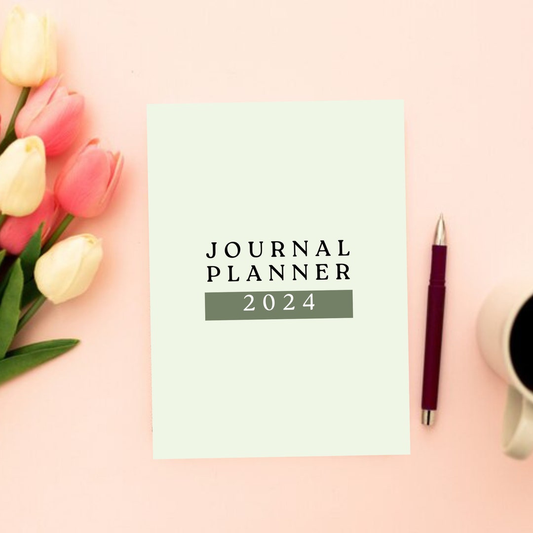 Minimalist 2024 Journal, 2024 Planner, Year Planner, Yearly to Do List ...