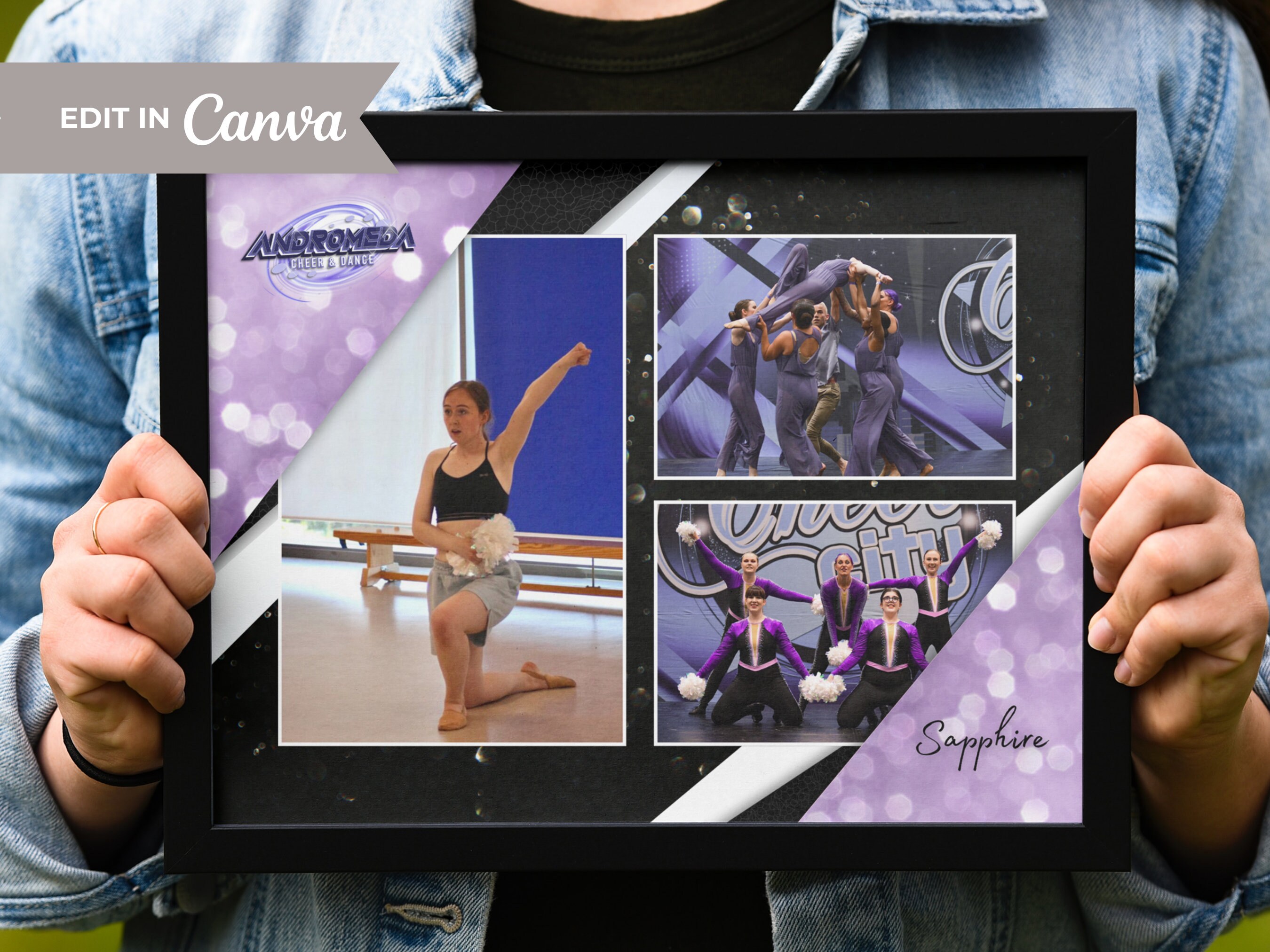 Dance Memory Mate Digital Template for Canva | Editable Canva Photo ...