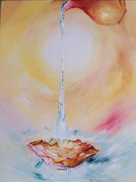 The Beauty of A Broken Alabaster Jar Original Painting Bible | Etsy