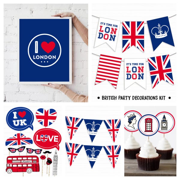 British Party - Etsy