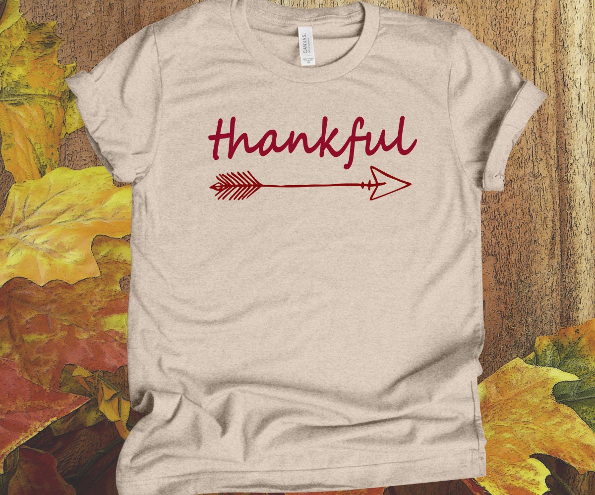 Thankful Shirt SOFT PREMIUM Unisex Tee Thanksgiving Shirt Fall - Etsy