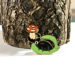 Tiny Gift Hard Enamel Pin Beetle Pin Cute Insect Enamel Pin Lapel Pin ...