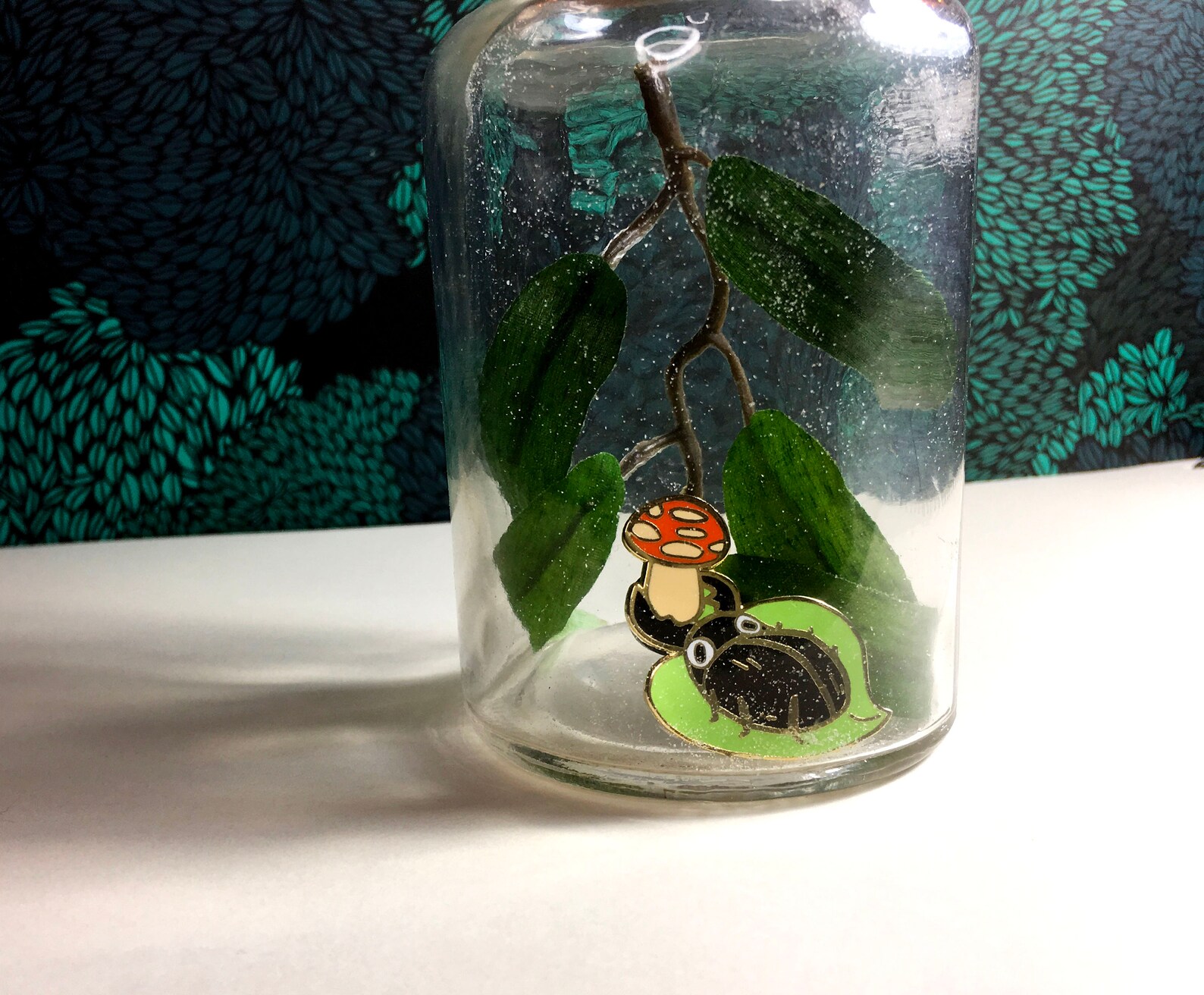 Tiny Gift Hard Enamel Pin Beetle Pin Cute Insect Enamel - Etsy