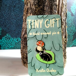 Tiny Gift Hard Enamel Pin Beetle Pin Cute Insect Enamel Pin Lapel Pin ...
