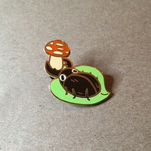 Tiny Gift Hard Enamel Pin Beetle Pin Cute Insect Enamel Pin Lapel Pin ...