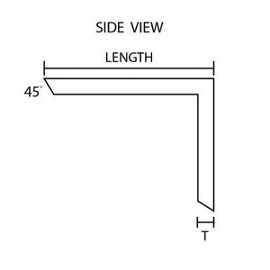 Right Angle Countertop Bracket | Etsy