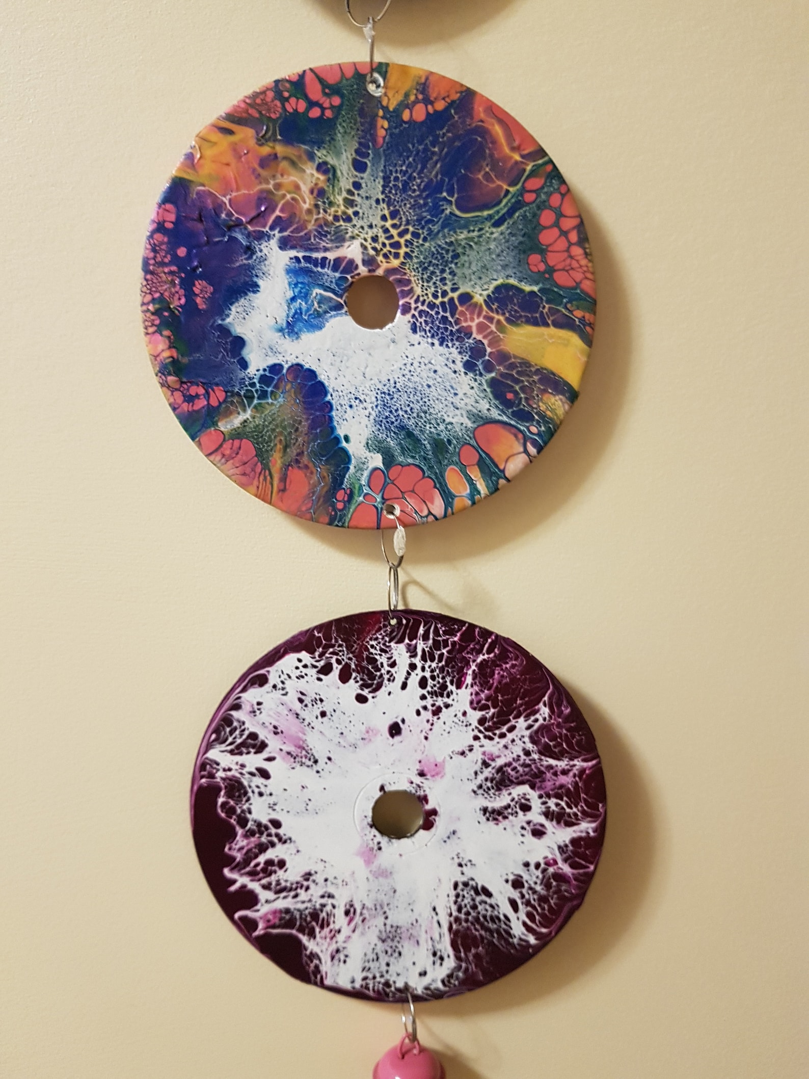 Colourful CD Art Mobiles 2 - Etsy.de