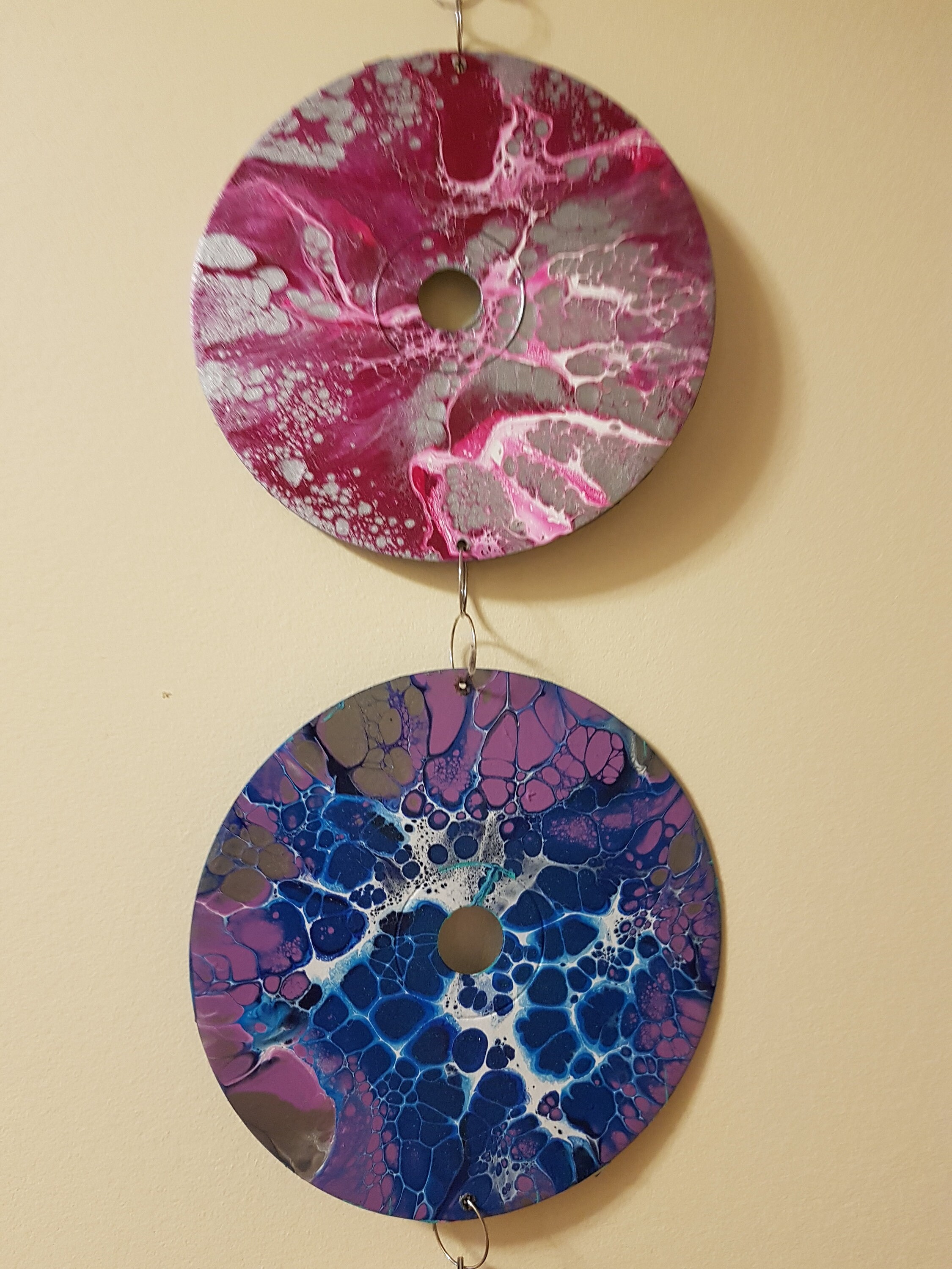 Colourful CD Art Mobiles 2 - Etsy.de